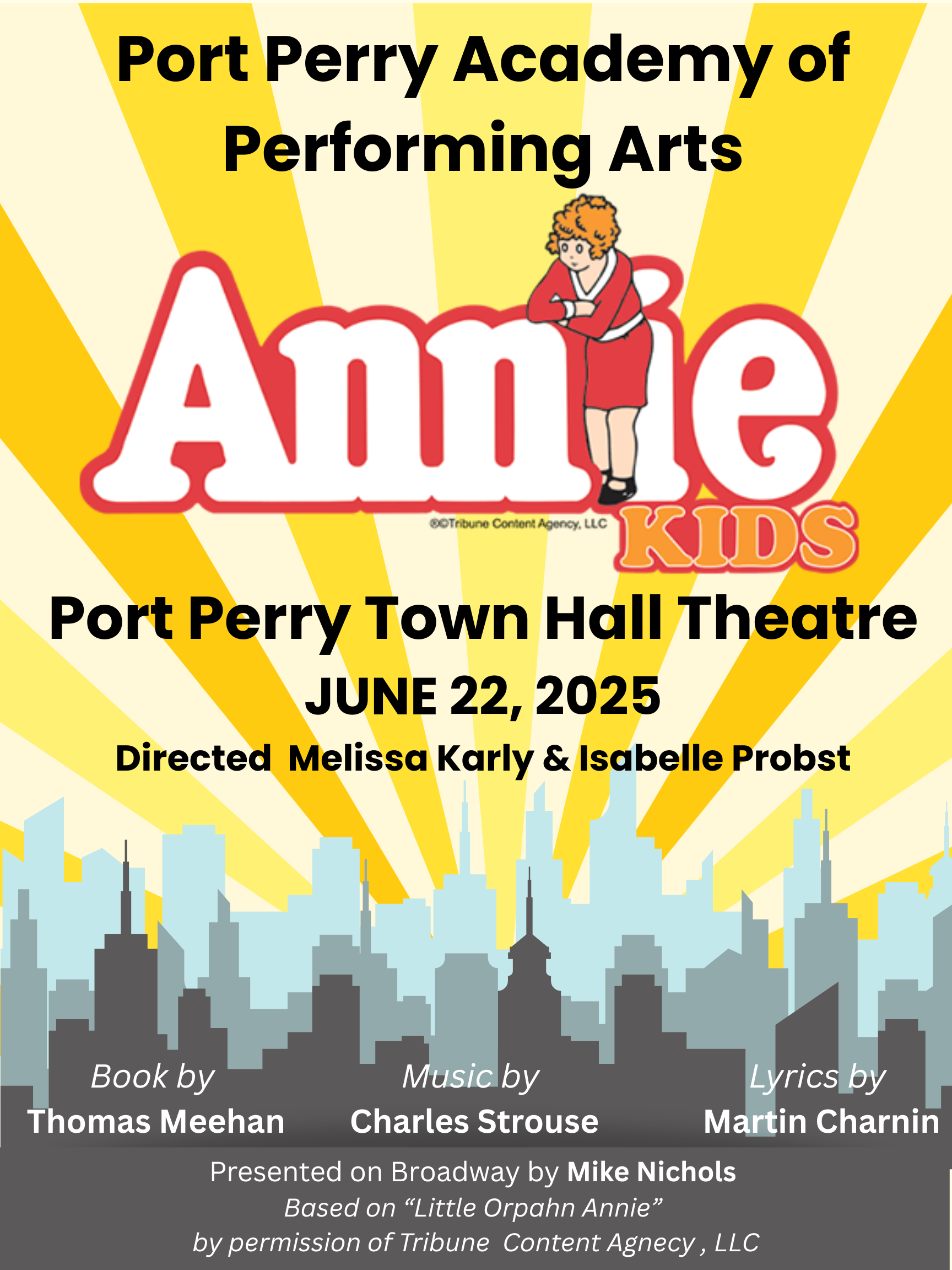 Past Shows – Port Perry Academy of Performing Arts